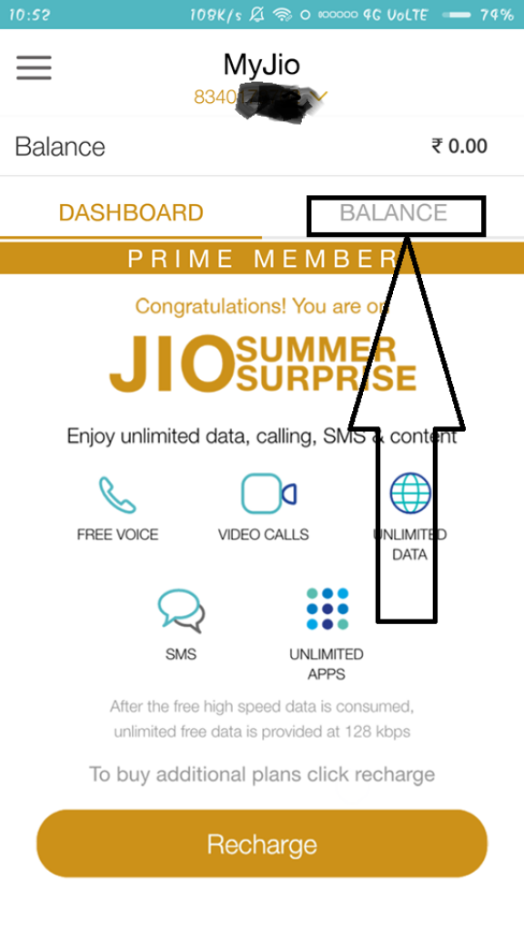 Jio Data Balance Check Number (SMS, Missed Call & USSD)