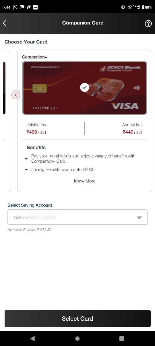 ICICI Companion Prepaid Card- Step By Step Guide To Apply For This Card