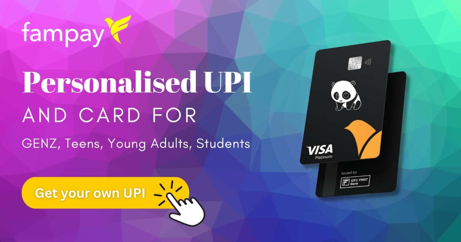 FamPay App: FREE FamCard & UPI Payment App for Teenagers [11-17 age]