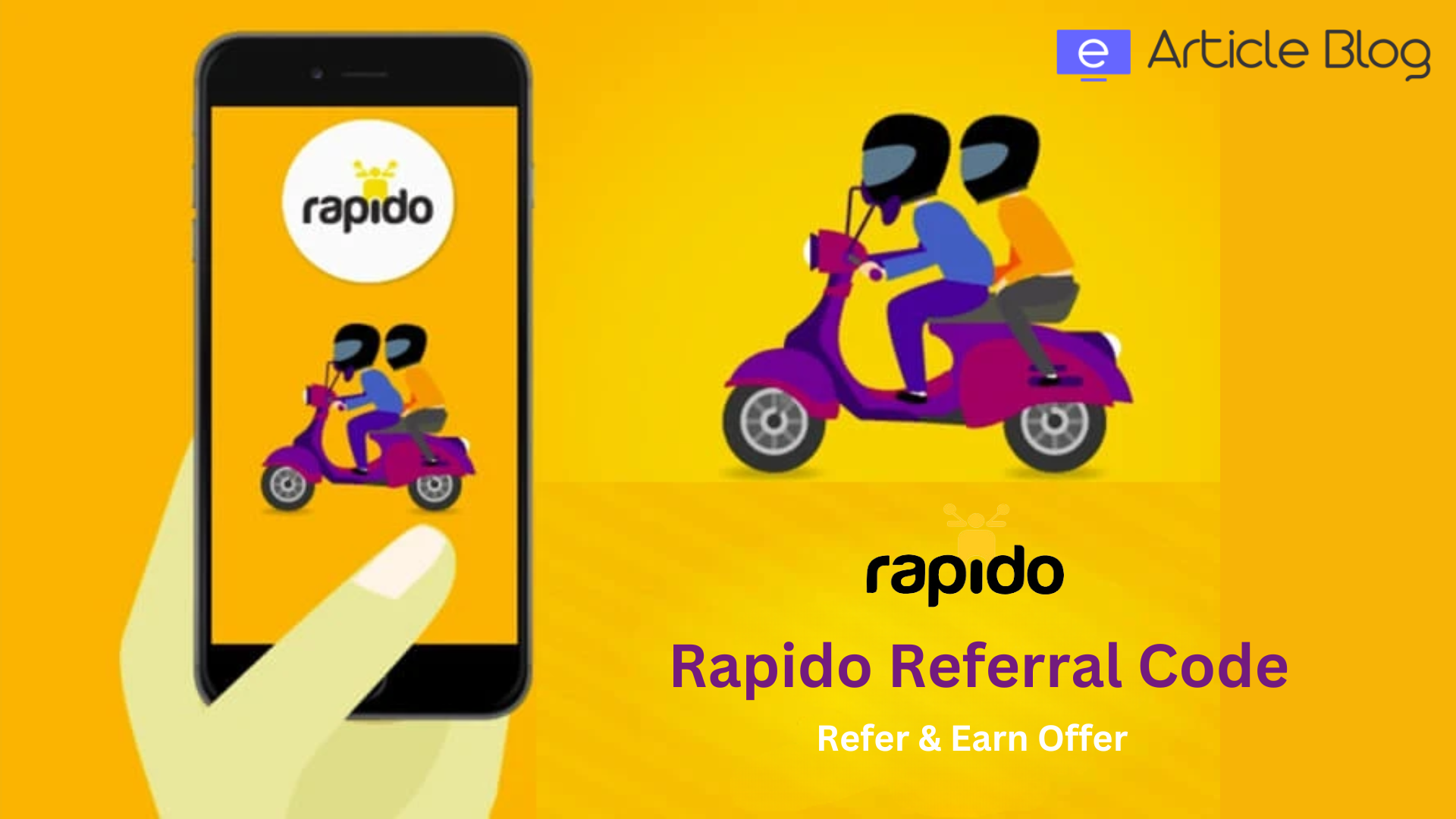 Rapido Referral Code : Get FREE Signup Bonus of Rs 25