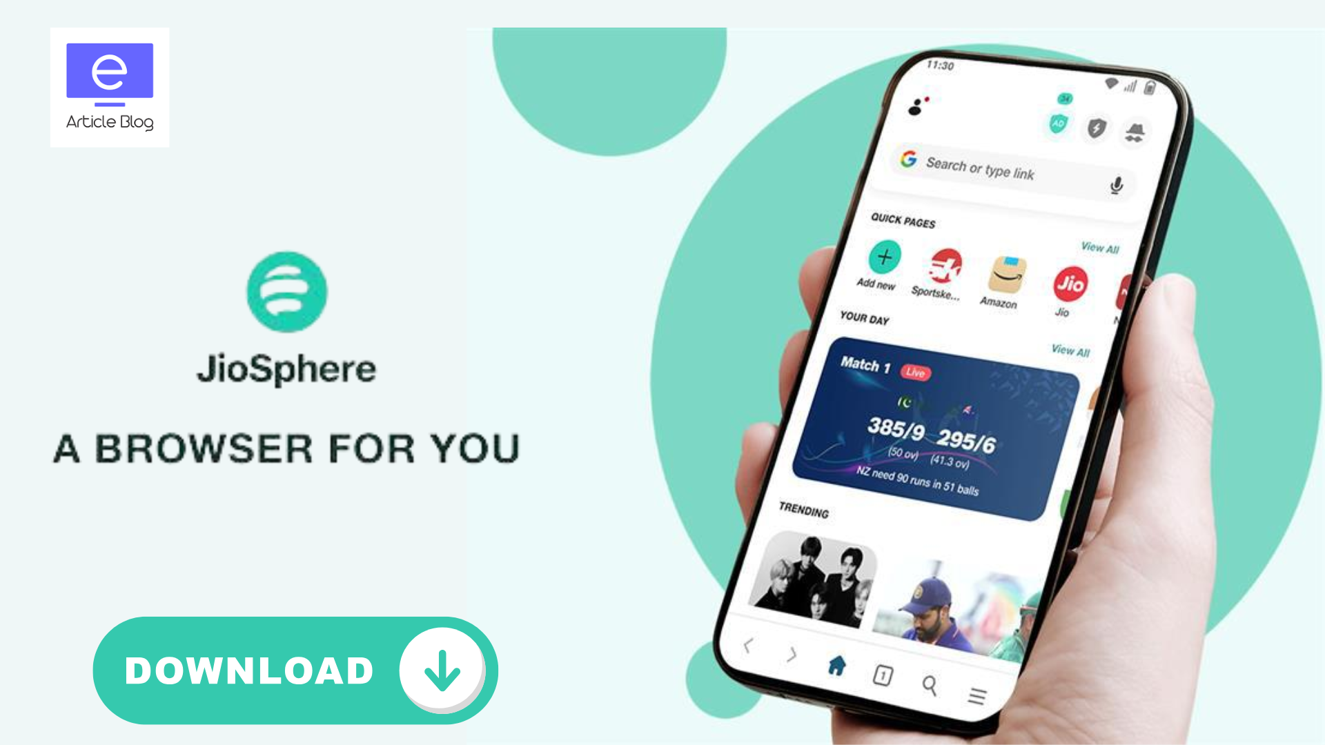 Jiosphere Browser Apk | Download & Earn JioCoin Now!