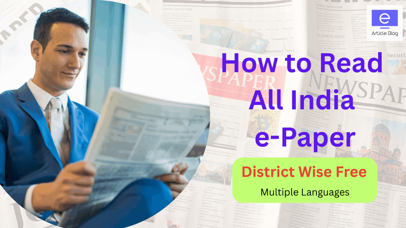Free E-Papers India 2025: Read Daily News Online (Hindi & PDF)