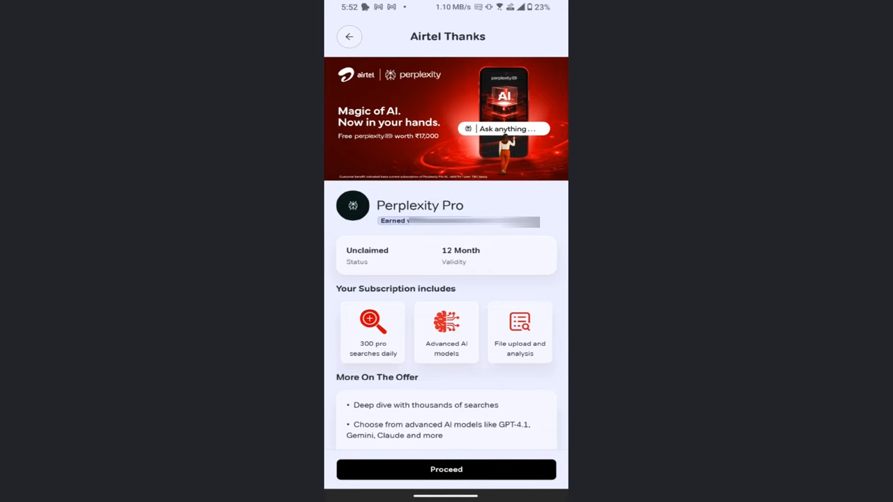 Perplexity Pro AI Free For All Airtel Users
