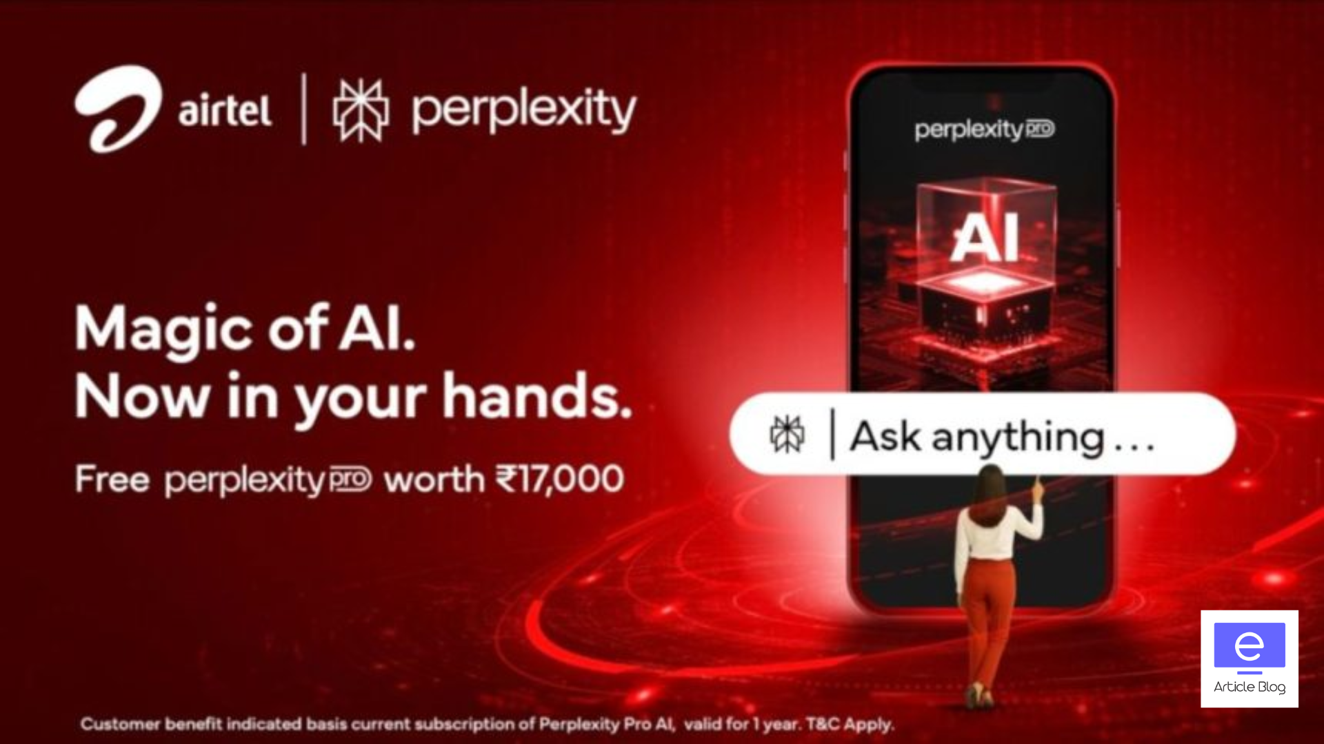 Perplexity Pro AI Free For All Airtel Users