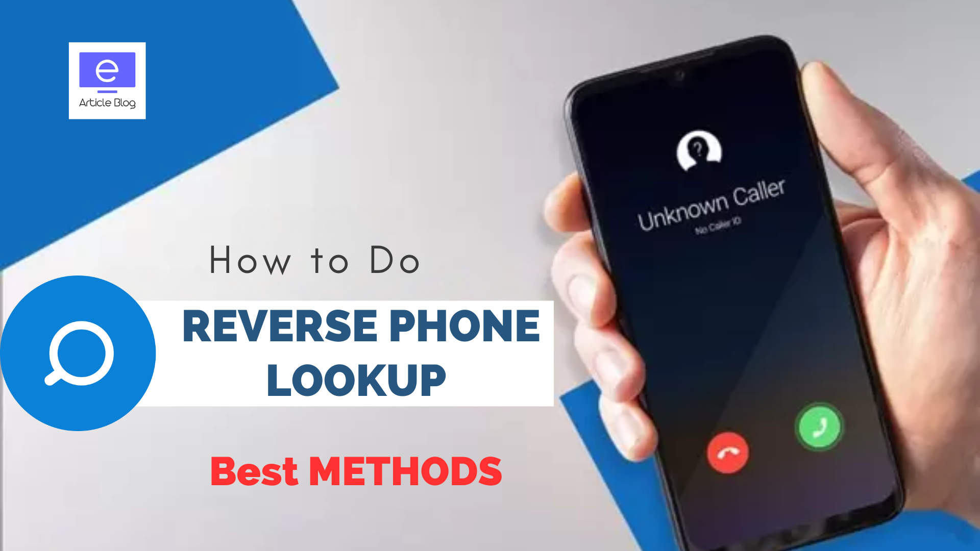 How to Use Reverse Phone Lookup to Indentify Unknown Caller? [Methods]