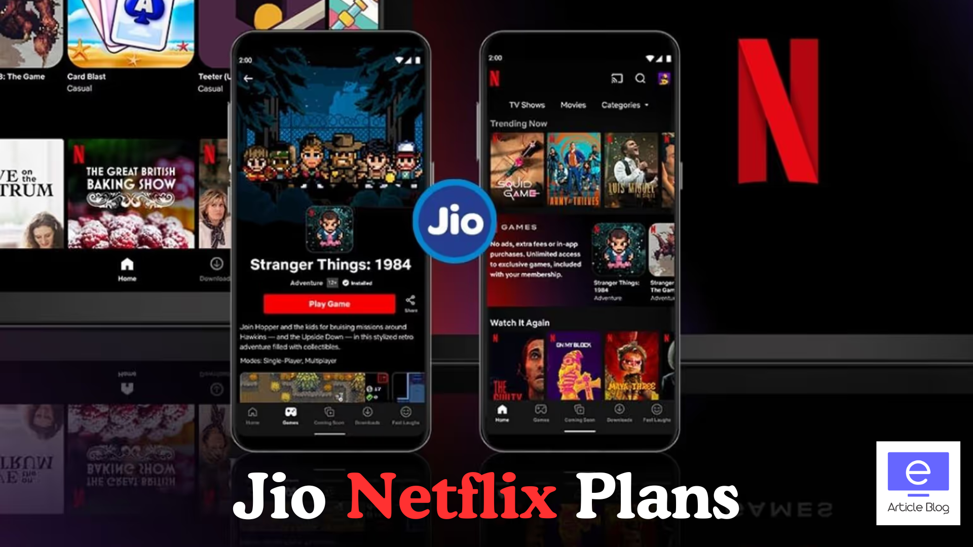 Jio Netflix Plans, Pricing, Details & Benefits